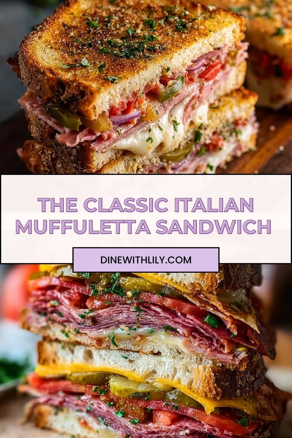 Classic Italian Muffuletta Sandwich: A Flavorful Delight