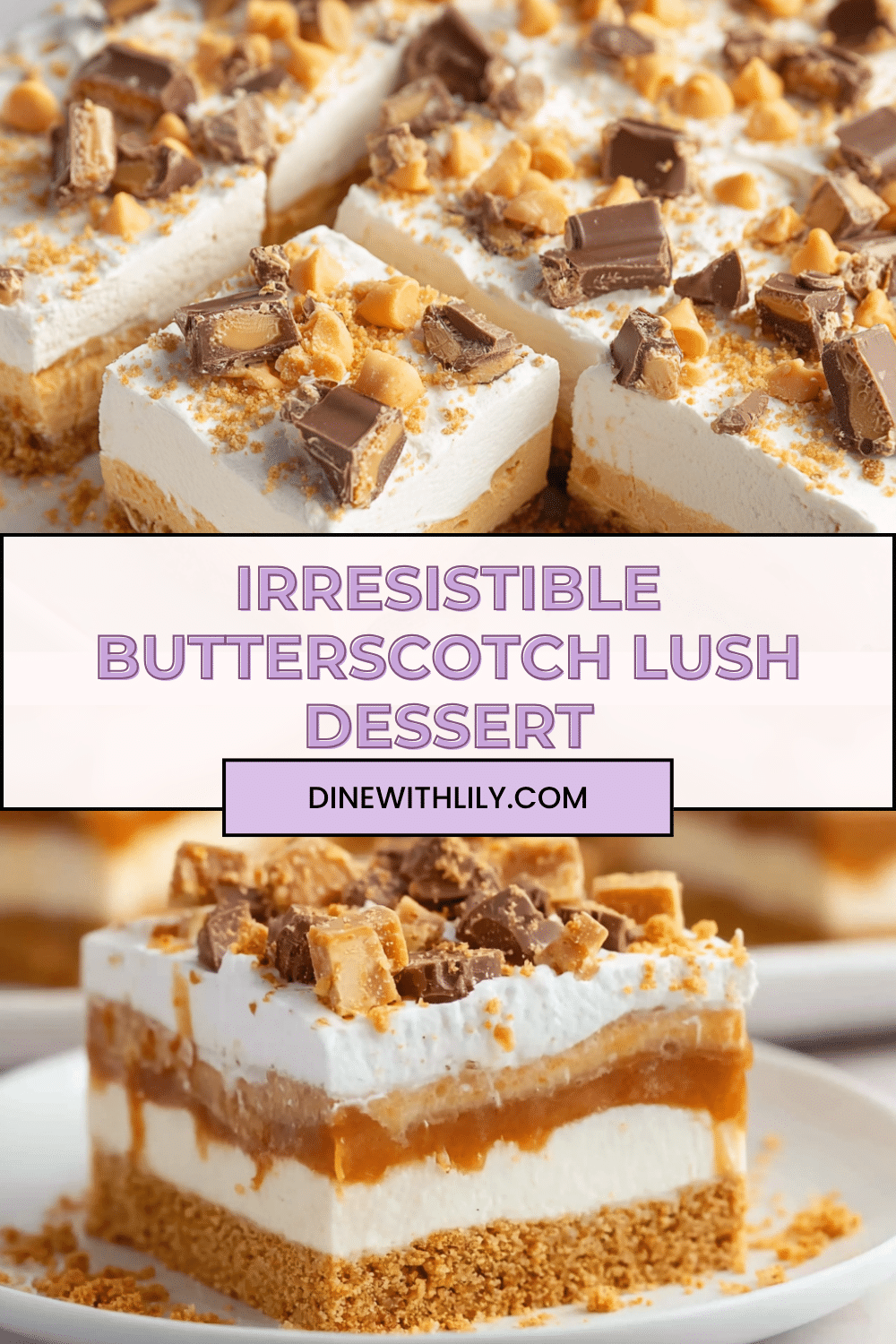BUTTERSCOTCH LUSH Recipe: Creamy Butterscotch Delight