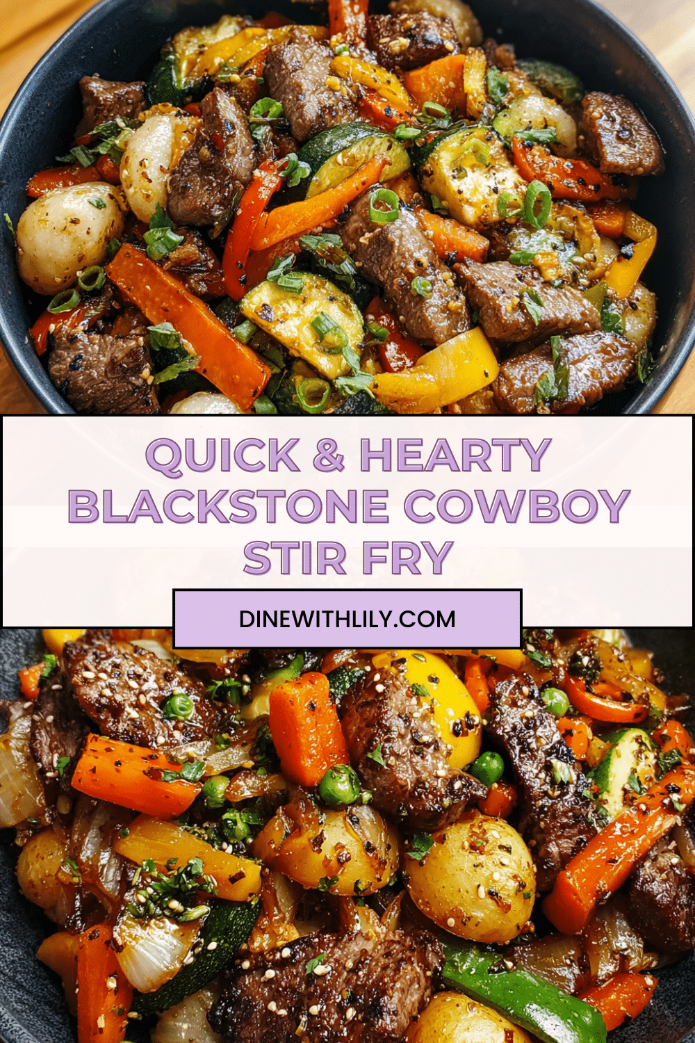 Easy Blackstone Cowboy Stir Fry Dinner Recipe - Flavorful Western Spirit