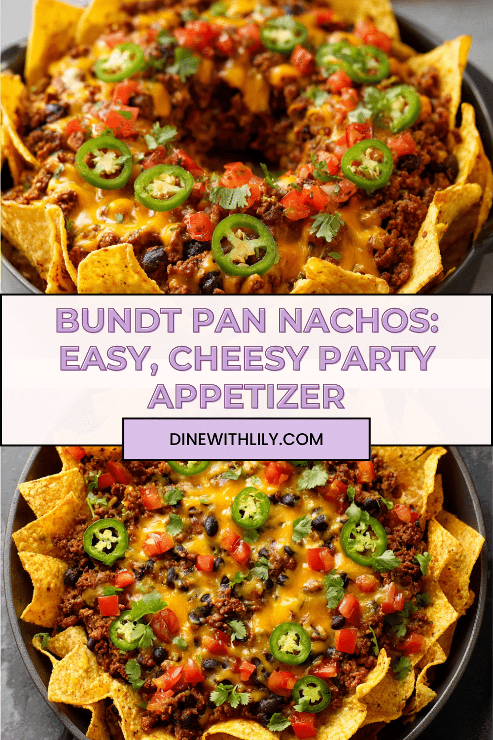 Bundt Pan Nachos - Easy Party Appetizer with a Twist