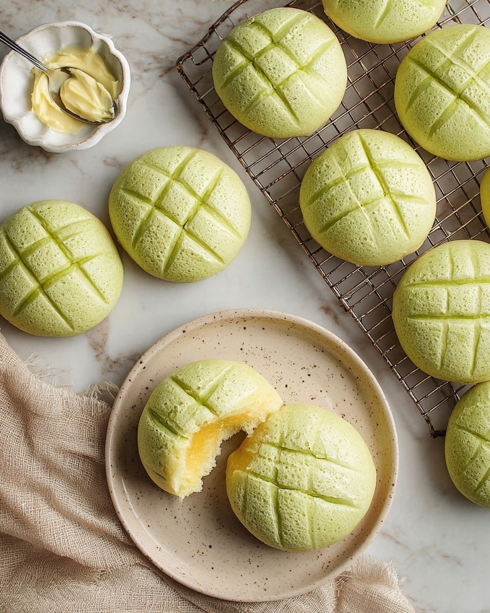 Japanese Honeydew Bread: Irresistibly Fluffy & Sweet