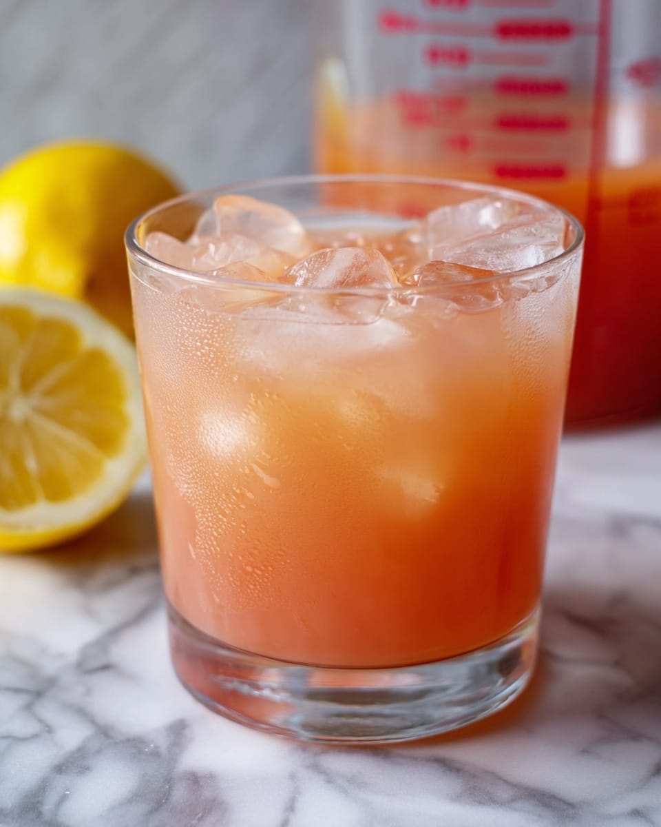 Iced Guava White Tea Lemonade: Refreshing Summer Drink