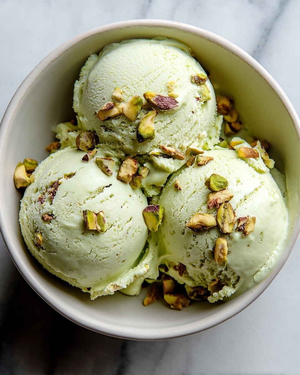 Pistachio Cottage Cheese Ice Cream – Creamy & Refreshing Delight
